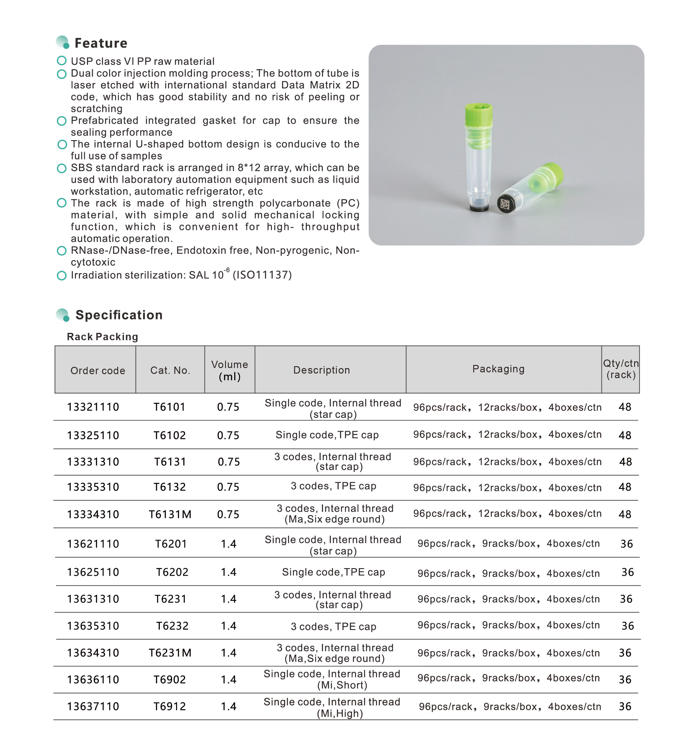 SBS External Thread Cryogenic Vial - Consumables - ikelvin