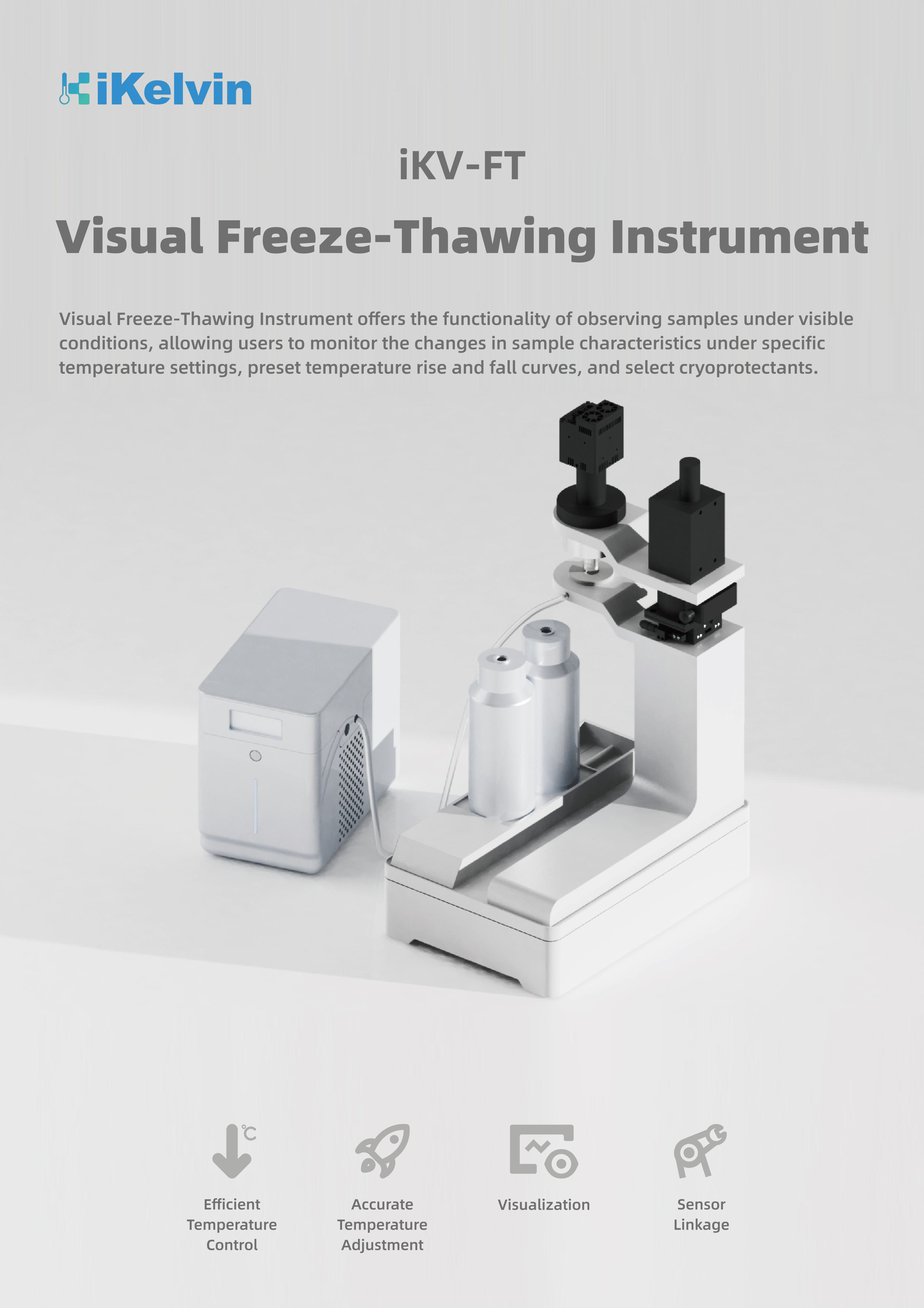 Visual Freeze-Thawing Instrument - Self-developed Products - ikelvin